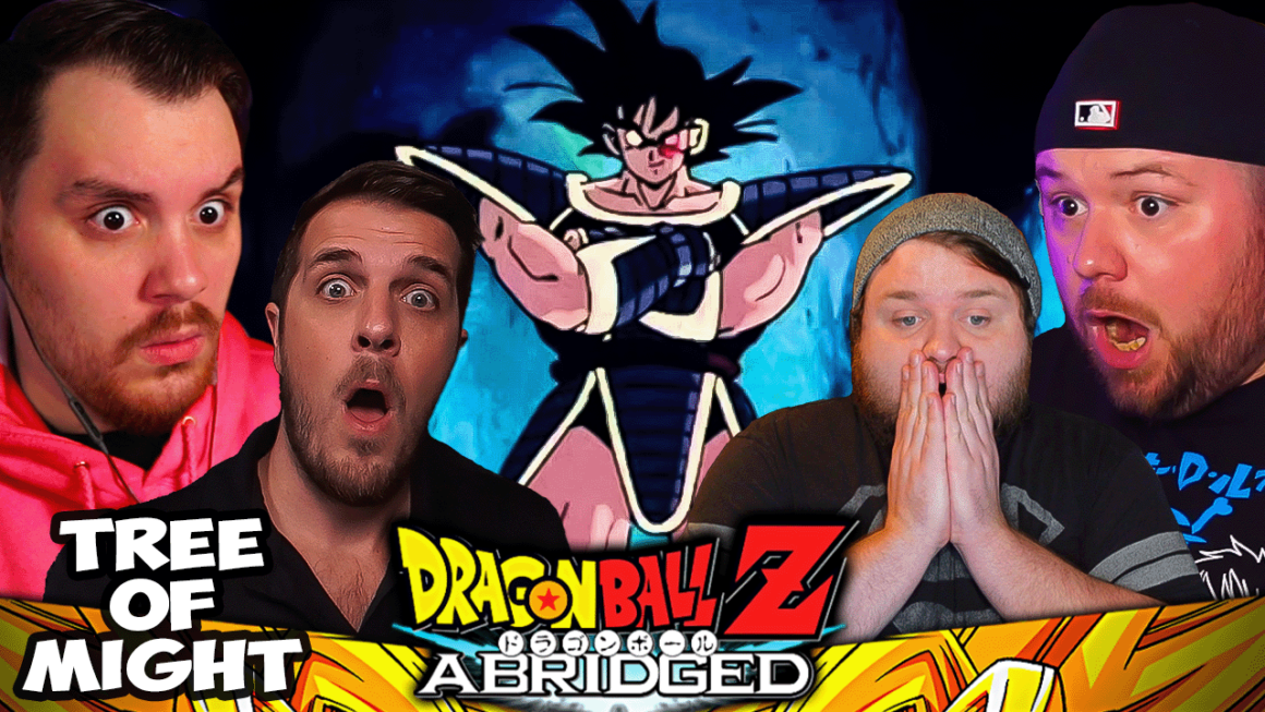 DBZ Abridged Christmas Tree of Might REACTION - Sorta Stupid