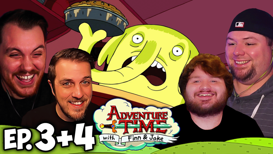 Adventure Time Episode 3-4 REACTION – Sorta Stupid