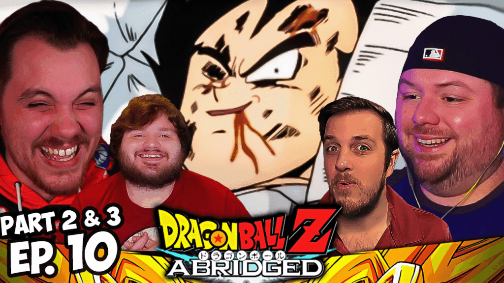 DBZ Abridged Episode 10 part 2-3 REACTION - Sorta Stupid