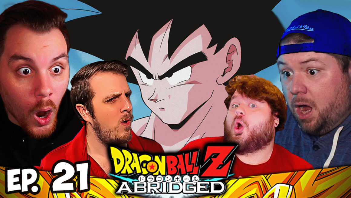 DBZ Abridged Episode 21 REACTION - Sorta Stupid