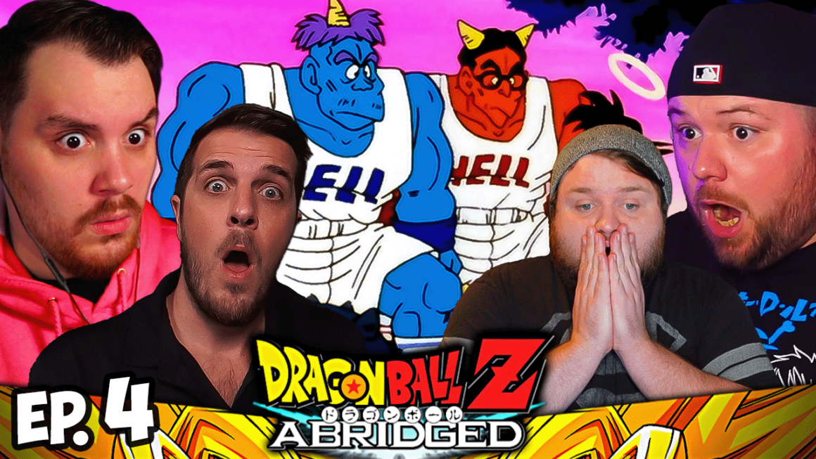 DBZ Abridged Episode 4 REACTION - Sorta Stupid