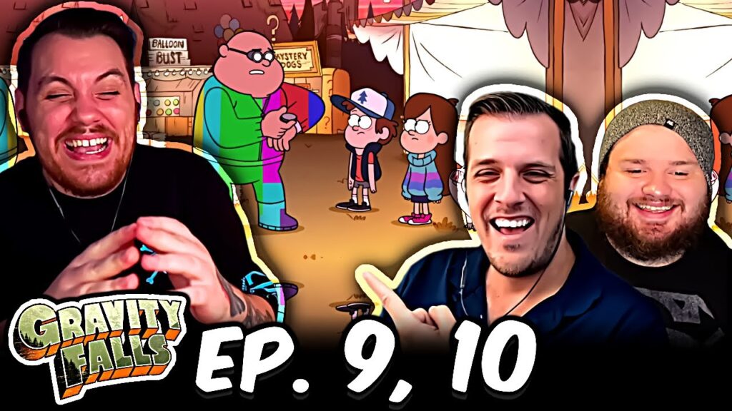 (uncut) Gravity Falls Episode 9-10 Reaction - Sorta Stupid