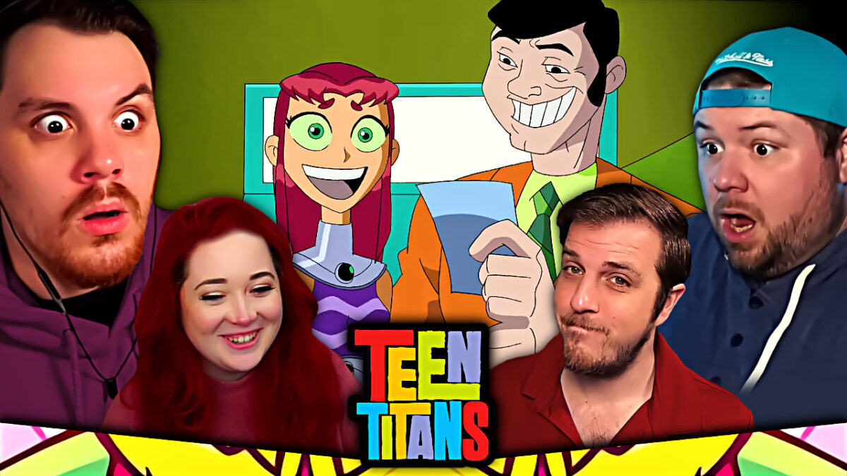 Teen Titans S4 Episode 11-13 REACTION - Sorta Stupid