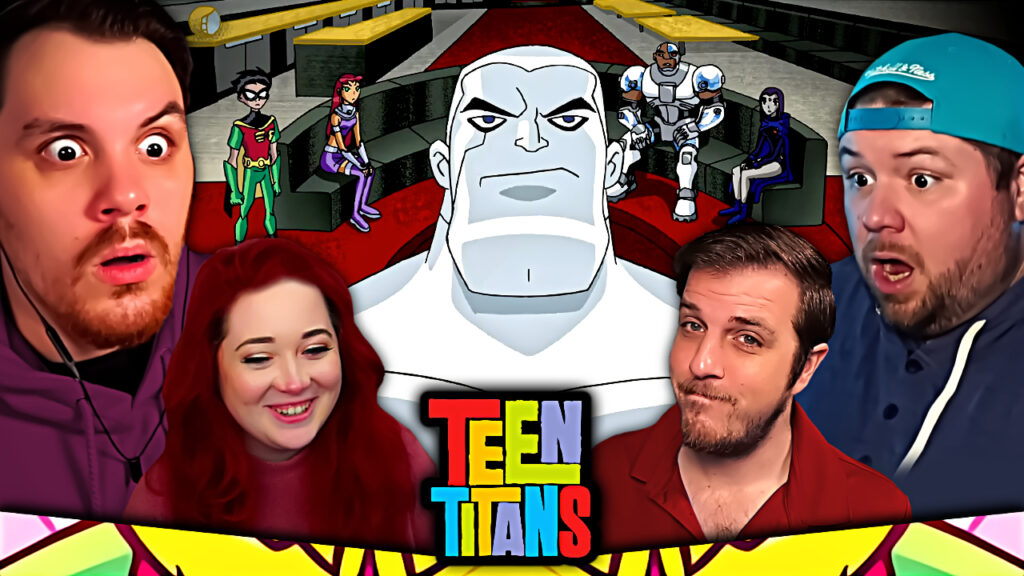 Teen Titans Season 4 Episode 5-6 REACTION - Sorta Stupid