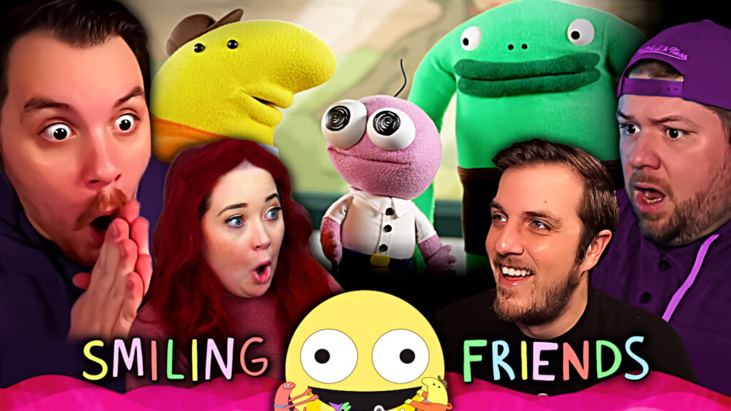 Smiling Friends Episode 1-9 REACTION - Sorta Stupid