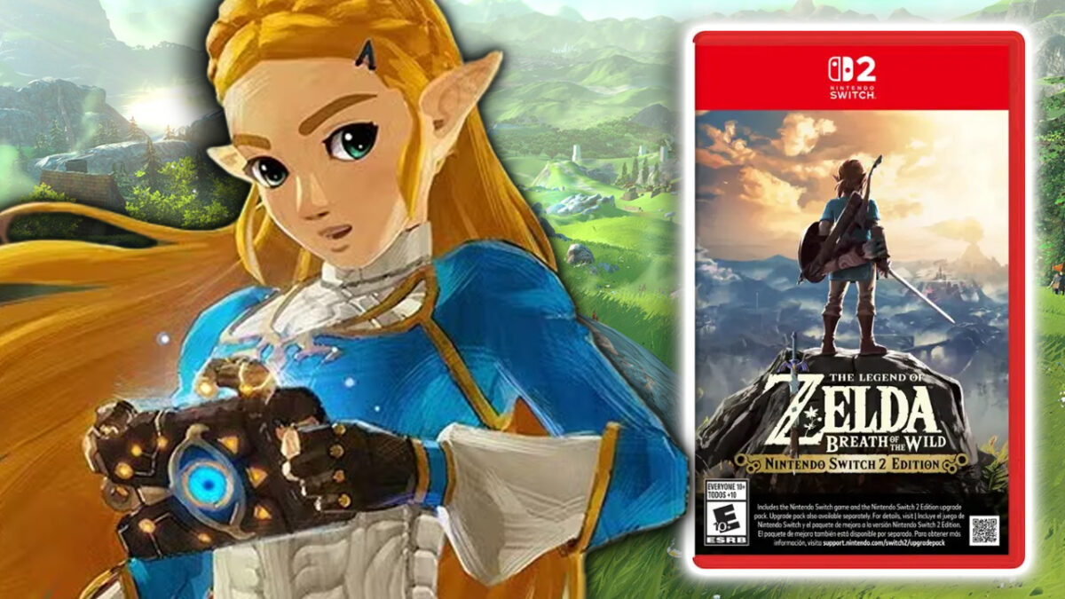So **ZELDA BREATH OF THE WILD** Is GORGEOUS on Switch 2 - Sorta Stupid